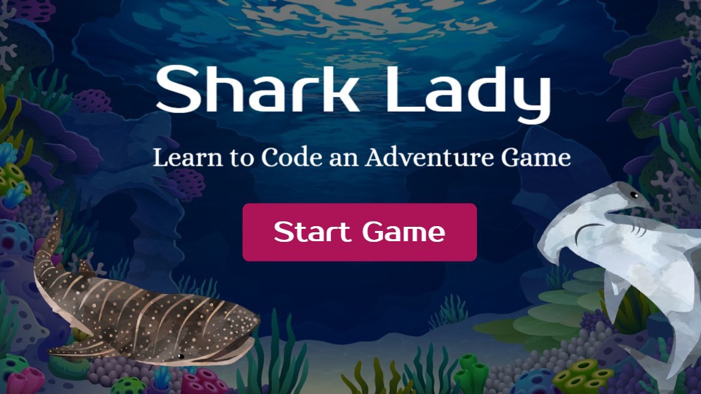 Shark Lady Explorer Game | Coding for Kids