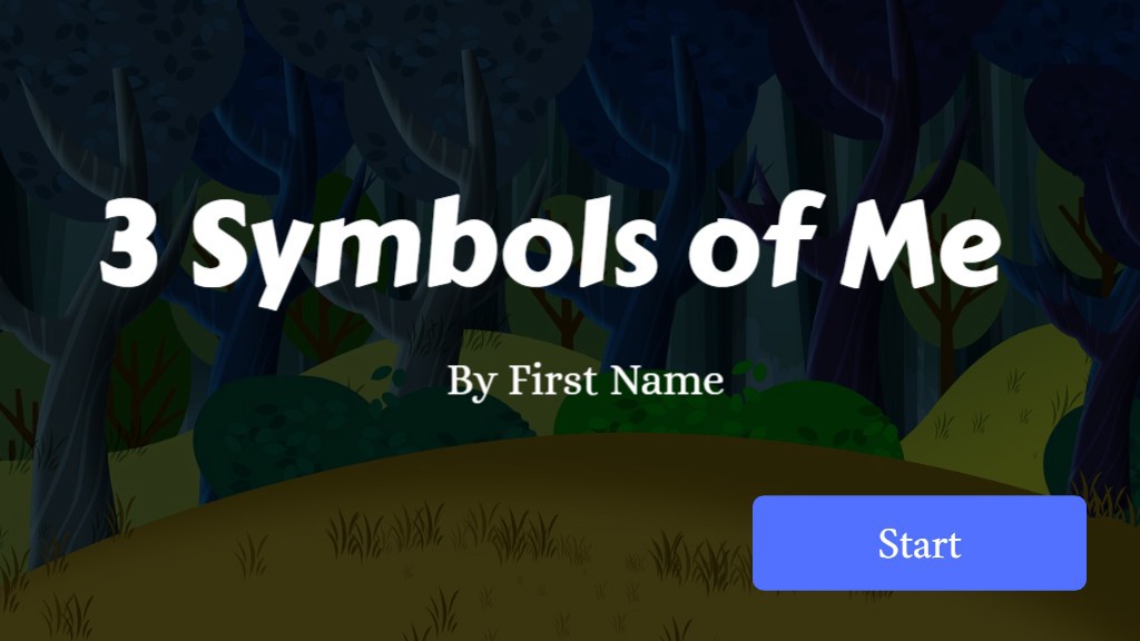 About Me Symbols App | Coding for Kids